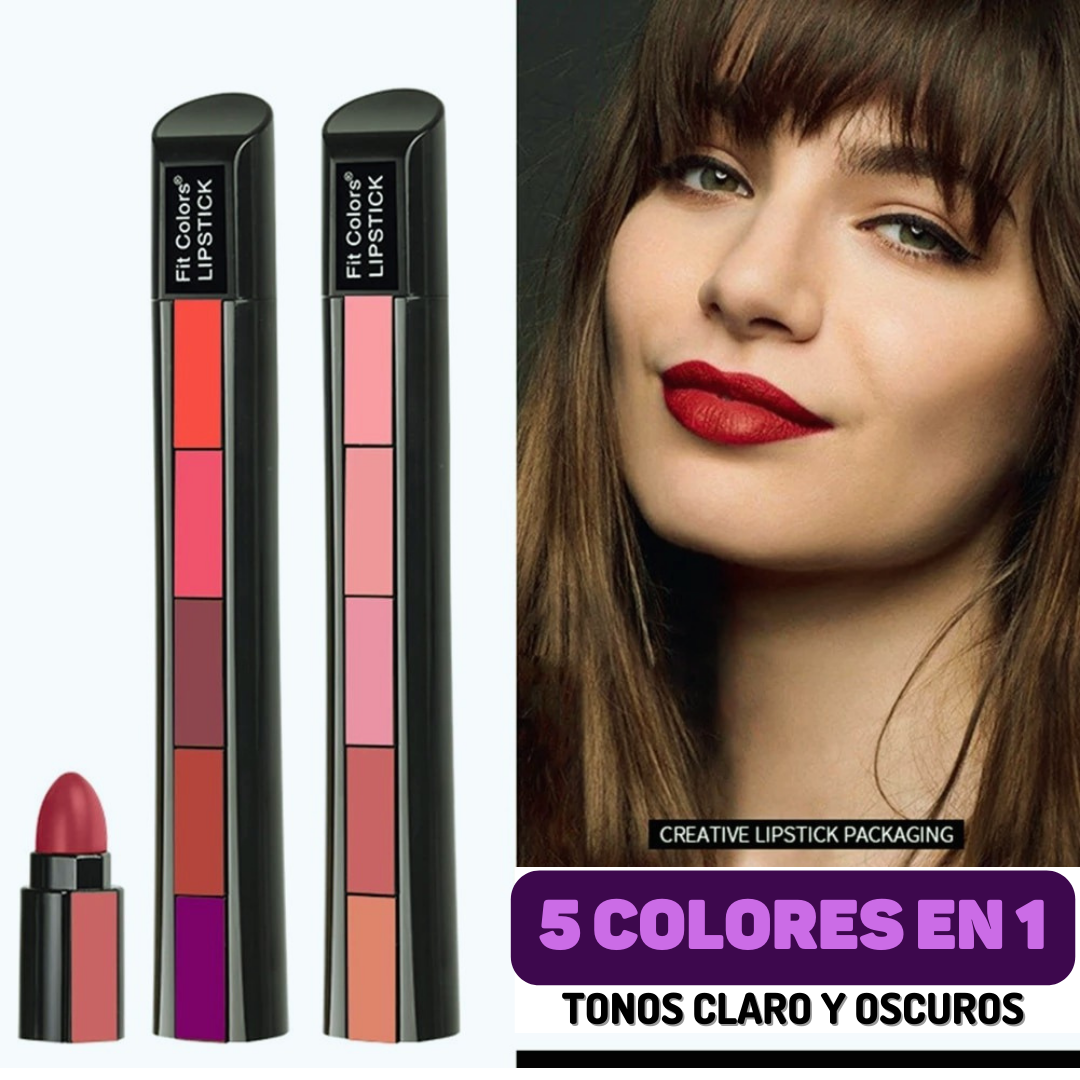 Labial “5 en 1" COMPACT LIPSTICK-ENVIO GRATIS – Liloyz.com